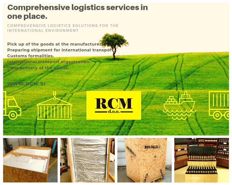 Comprehensive logistics services in one place.