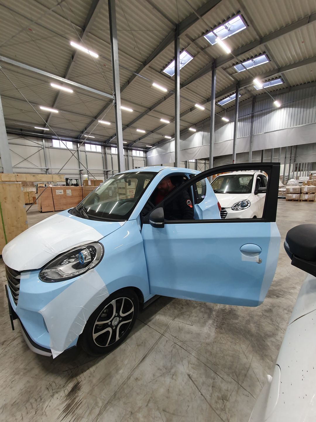 Imports of Chinese electric vehicles for the European market